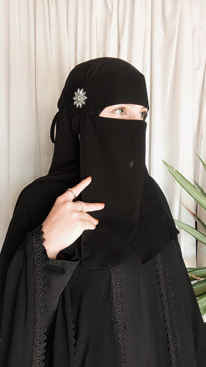 Saudi Nikab – abbaya by alnisa styles