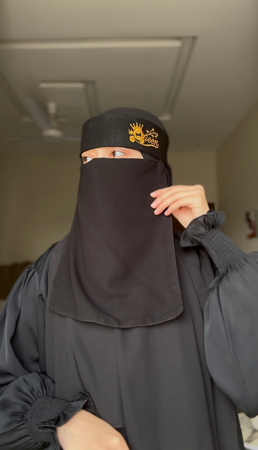 Premium Saudi Nikab – abbaya by alnisa styles